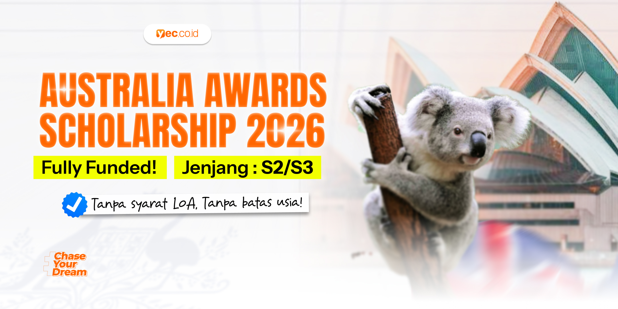 Australia Award Scholarship (AAS) Pendaftaran Tahun Akademik 2027 Resmi ...